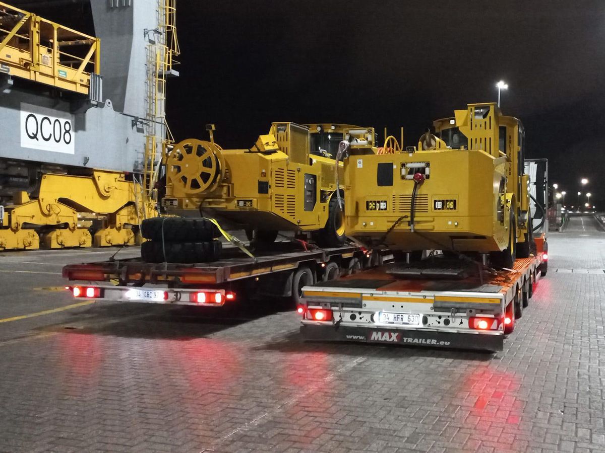 Uluslararası Ro-Pax ve Maden Makinası Taşımalarımız